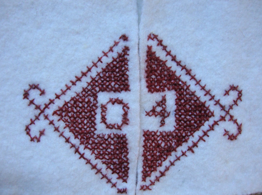 broderier sömmar stygn: Korsstygninventering Do Redo