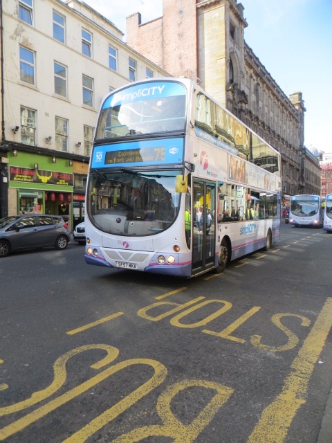 North West Bus Cam: Glasgow: Union Street