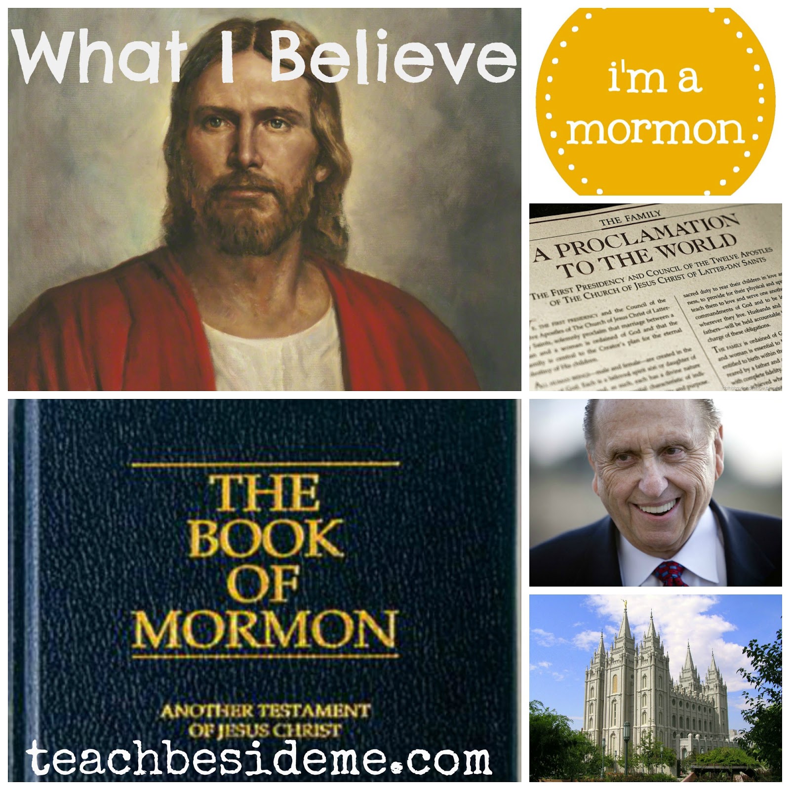 My Faith~ What I Believe - Teach Beside Me