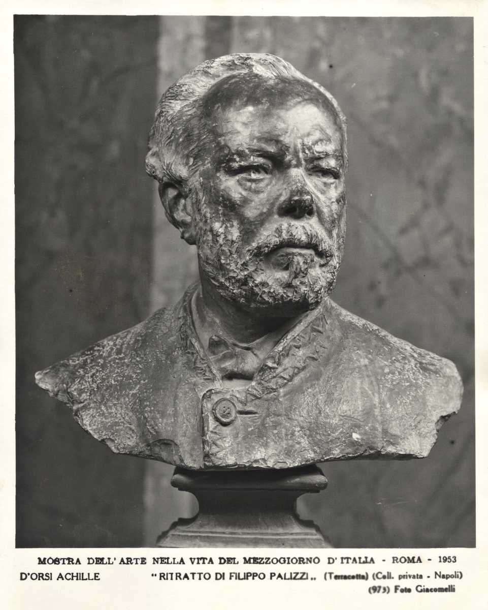 Vasto Gallery: Achille D'Orsi, “Ritratto di Filippo Palizzi”, busto in ...
