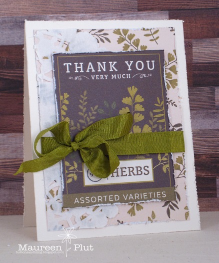 Buttons & Bling: Thank You Very Much ~ Curtain Call Inspiration