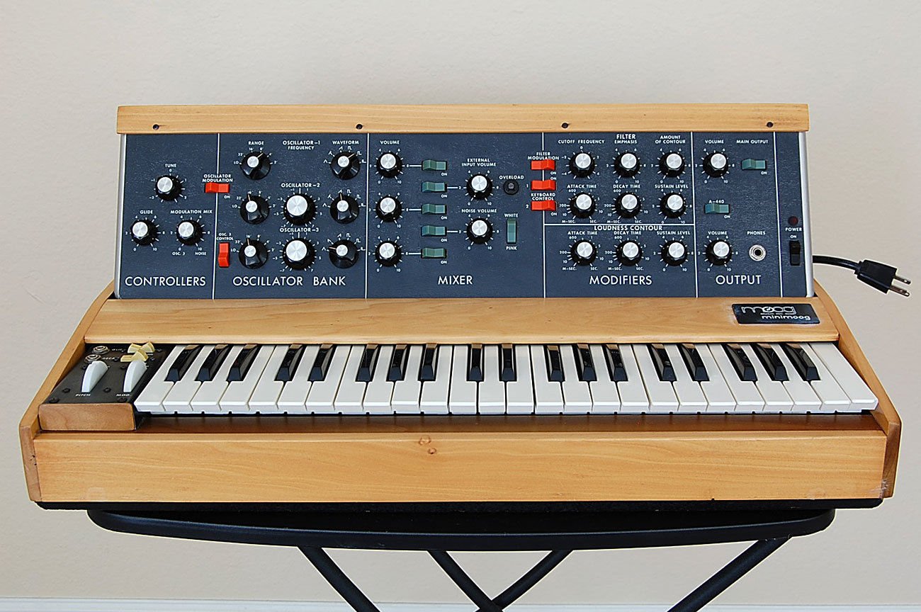 MATRIXSYNTH: Original Vintage Moog Minimoog Model D with MIDI