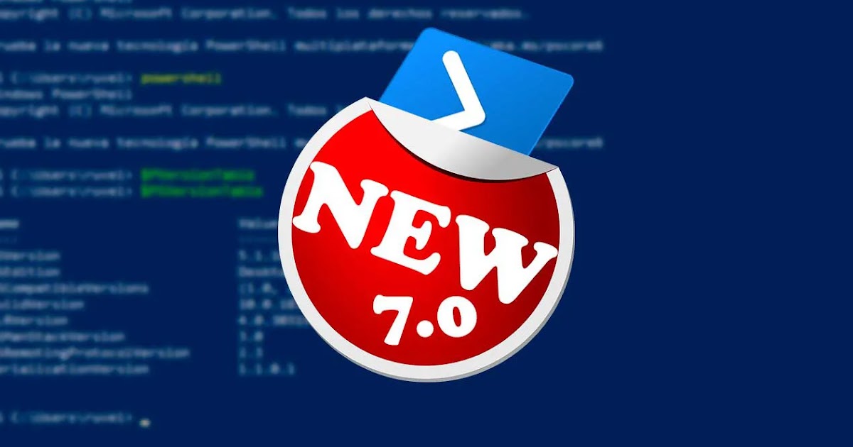 INSTALA EL NUEVO POWERSHELL 7 EN WINDOWS 10