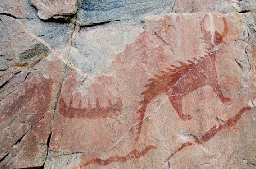 Made in Pangea: Arte rupestre y ¿dinosaurios?