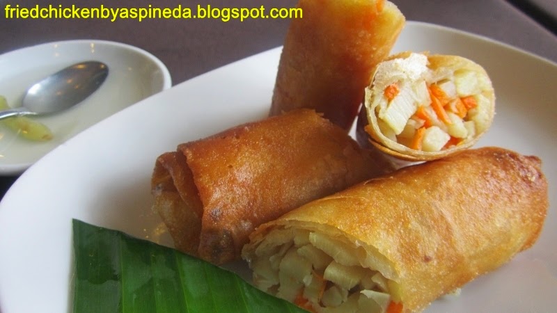 Fried Chicken for the Soul.: Alex III Meryenda: Fried Lumpiang Ubod!
