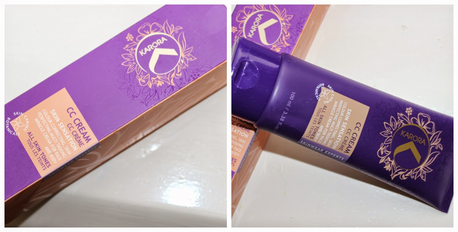 beautiful me plus you: KARORA CC CREAM - FOR FACE & BODY - REVIEW