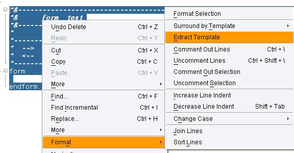 Pretty Print only a Selected Block of code