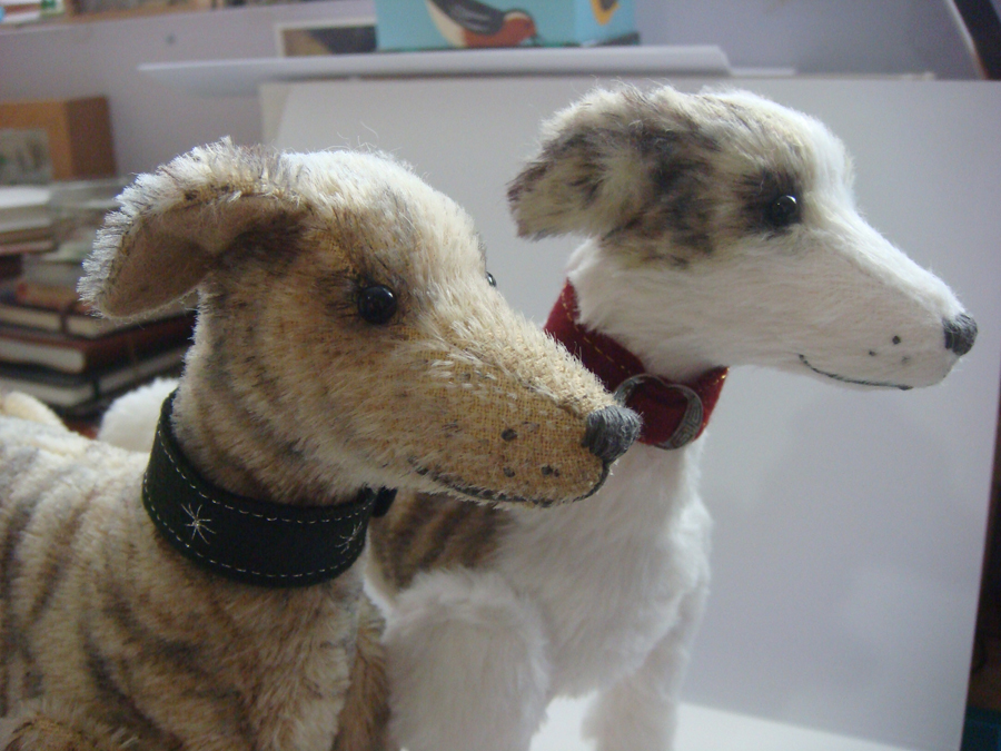 Drawing in the Dark: Whippet Toy Dog