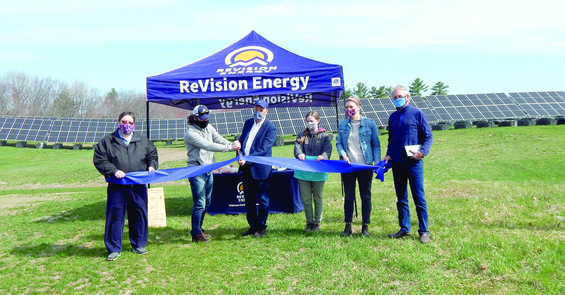 The Windham Eagle: Town of Windham dedicates massive solar array