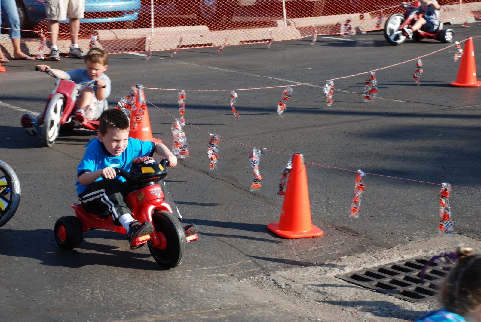 The Noble Family: Big Wheel Race