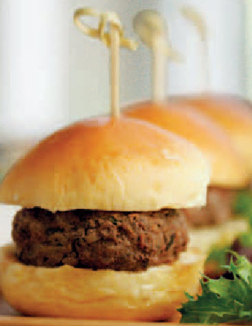 Indian-style beef burgers recipe