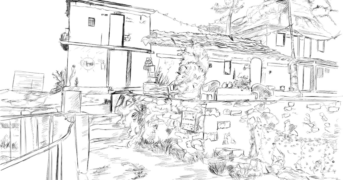 Digital sketching sample