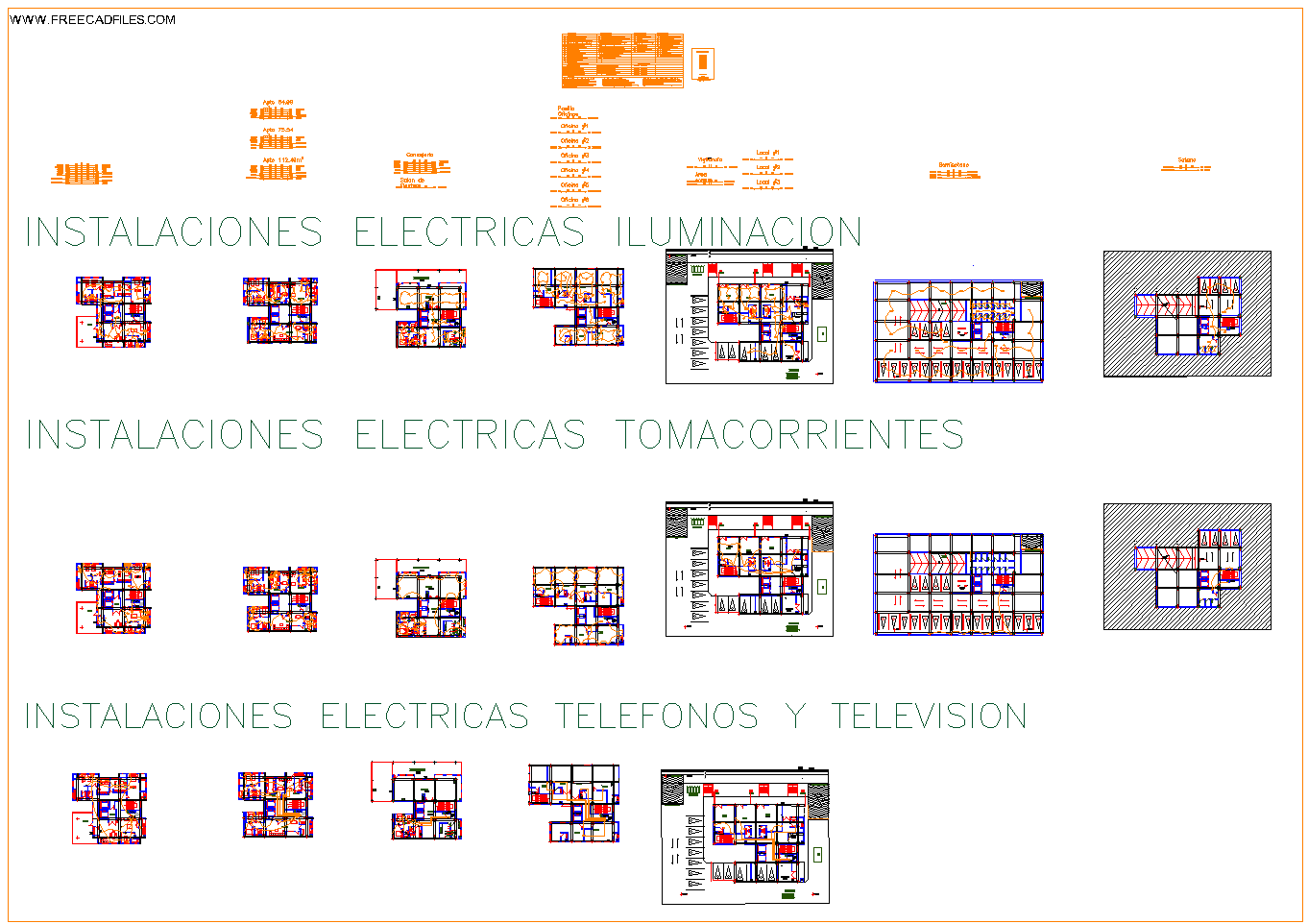 Electrical Installations and Boards [DWG]