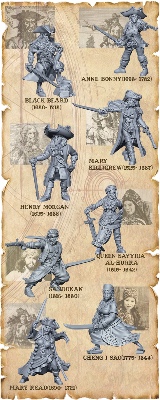 Tabletop Fix: Lovecraft Design & Manufacture - Pirates VS Cthulhu ...