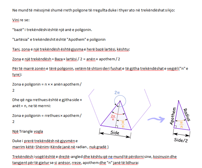 Shumekendeshat e rregullt ~ Detyra Kursi Shqip