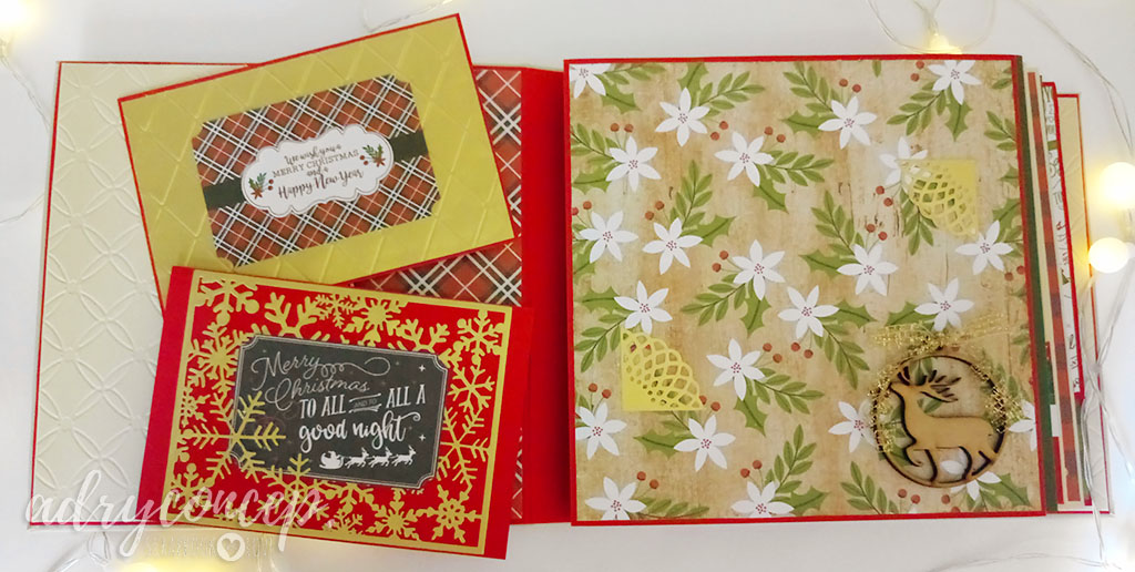 ÁLBUM DE NAVIDAD "PERFECT CHRISTMAS" - Adry Concep - Scrapbook with Love