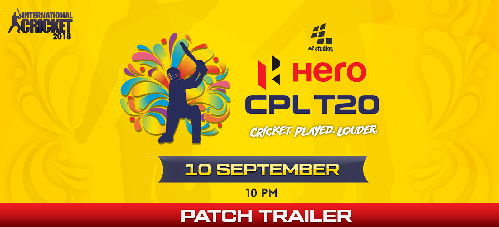 Hero CPL T20 2017 Patch for EA Sports Cricket 07 - a2 StudiOs Vivo IPL ...