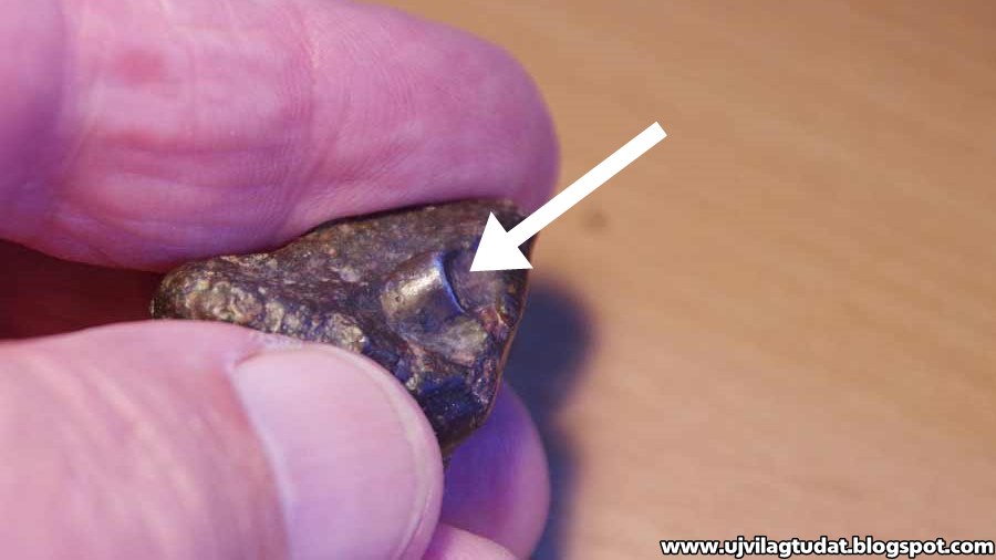 Rendellenes fémtárgyat fedeztek fel egy 4,5 milliárd éves meteorit ...