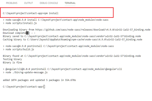 Contact Application Using ASP.NET Core Web API, Angular 6.0, And Visual ...