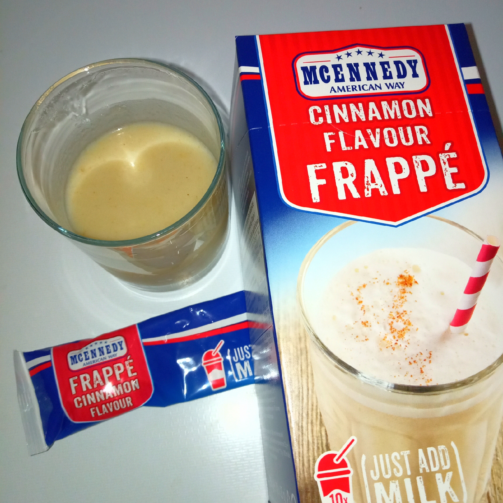 Supersupergirl's Food Reviews: Lidl McEnnedy Cinnamon Flavour Frappe