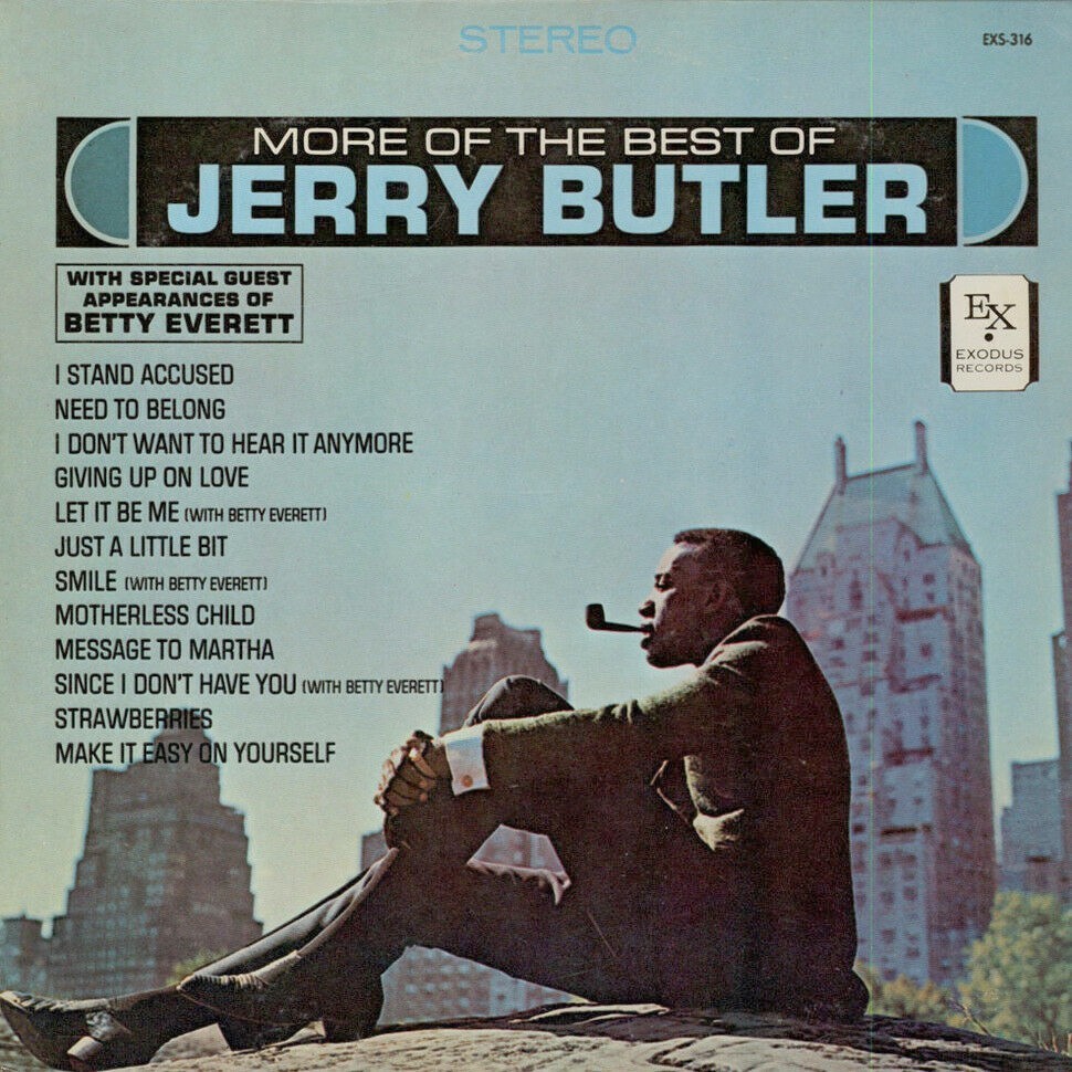 Rien que des vinyls: Jerry BUTLER - 1966 - US-EXODUS 316 - More of the ...