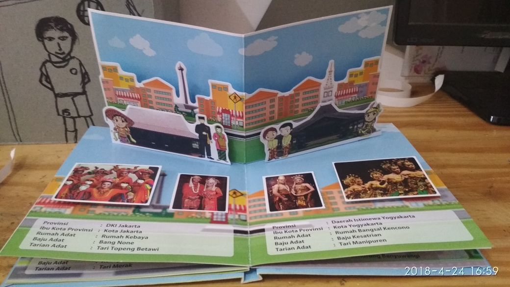Jasa Pembuatan Pop Up Book Surabaya