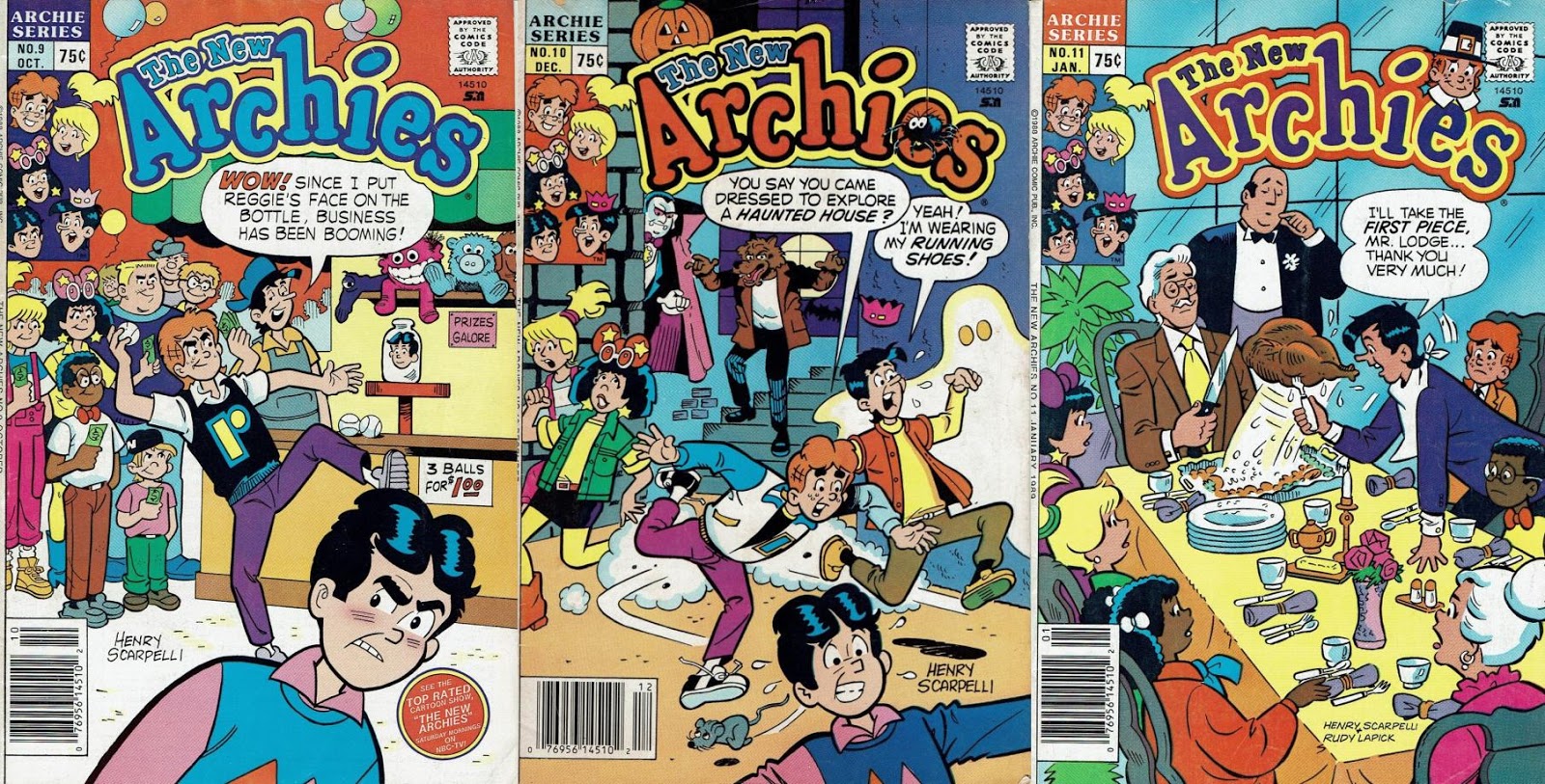 Old Comics world: The New Archies 01-22 (1987-90) - Archie