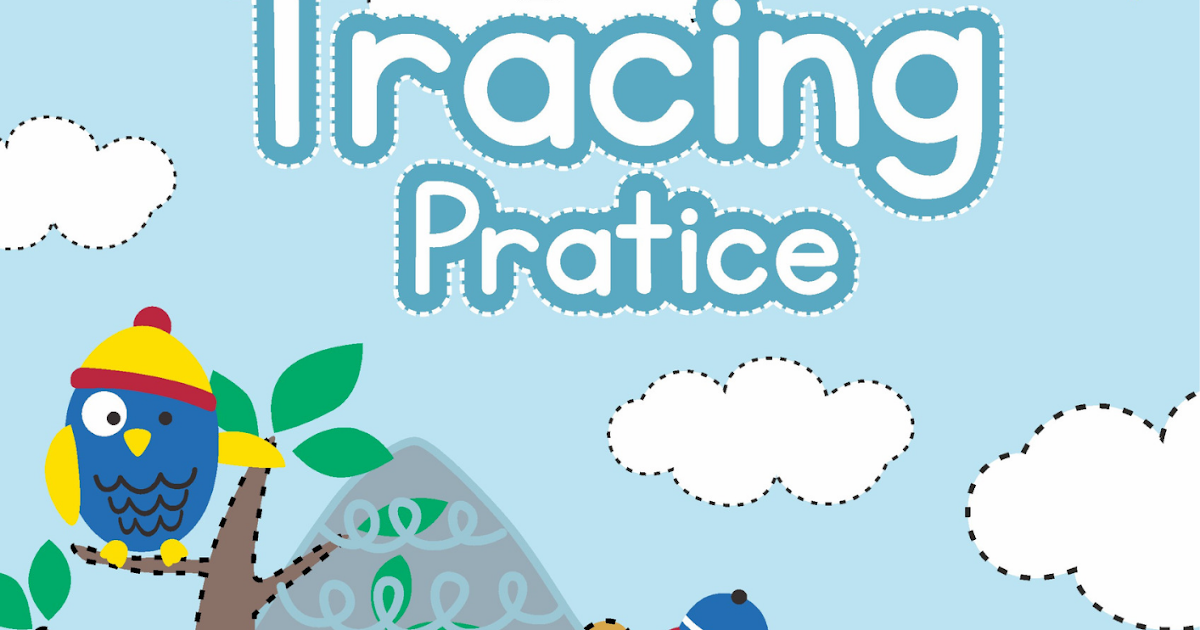 Tracing Practice Activity Book