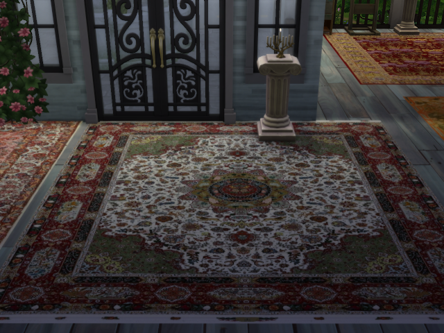 Anna Quinn Stories: Set of Antique Persian Rugs !!! For SIMS 4 !!!!! :)