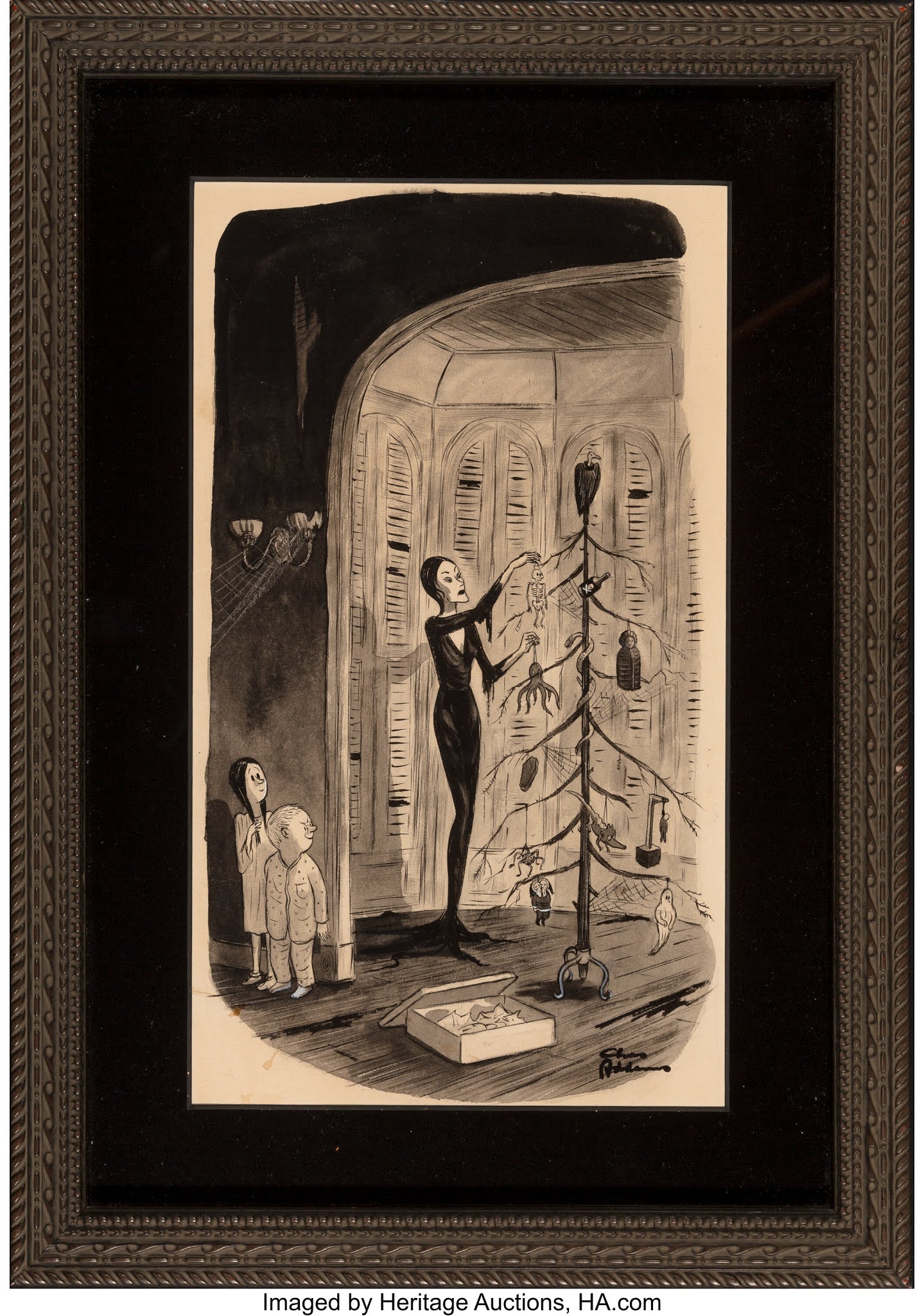 Attempted Bloggery: Charles Addams: Chasing the Addams Family Tree