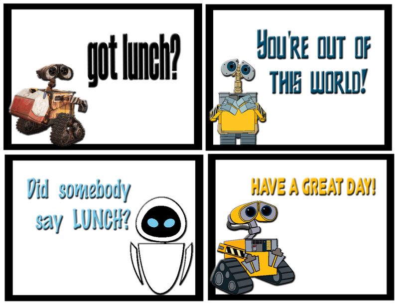 Merryweather's Cottage: Disney Lunch Box Notes | Back To School