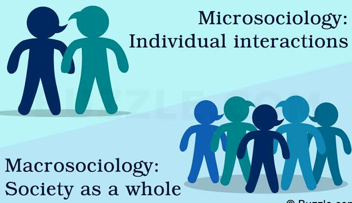 Levels of analysis: microsociology and macrosociology