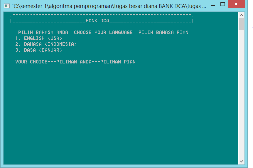 Diana's Blog Informatics Engineering: Kodingan C++ Membuat Program ...