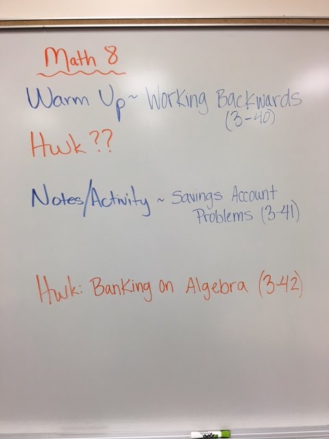 Miss Grandbois' Math Class: 11/13
