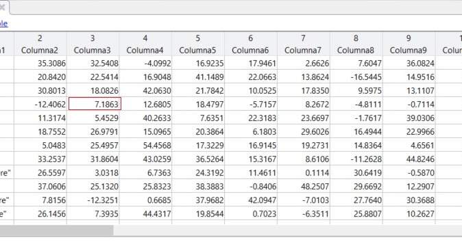 Usuarios MATLAB en español: Manejo de Tablas Parte2