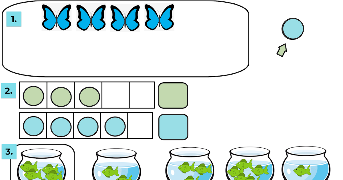 Compare numbers to 5