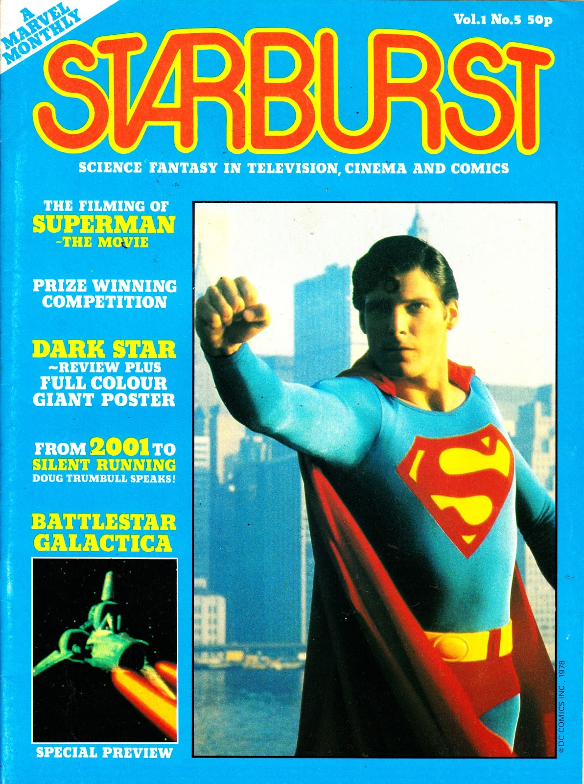 STARLOGGED - GEEK MEDIA AGAIN: 1978: STARBURST Issue 5 (Marvel UK)