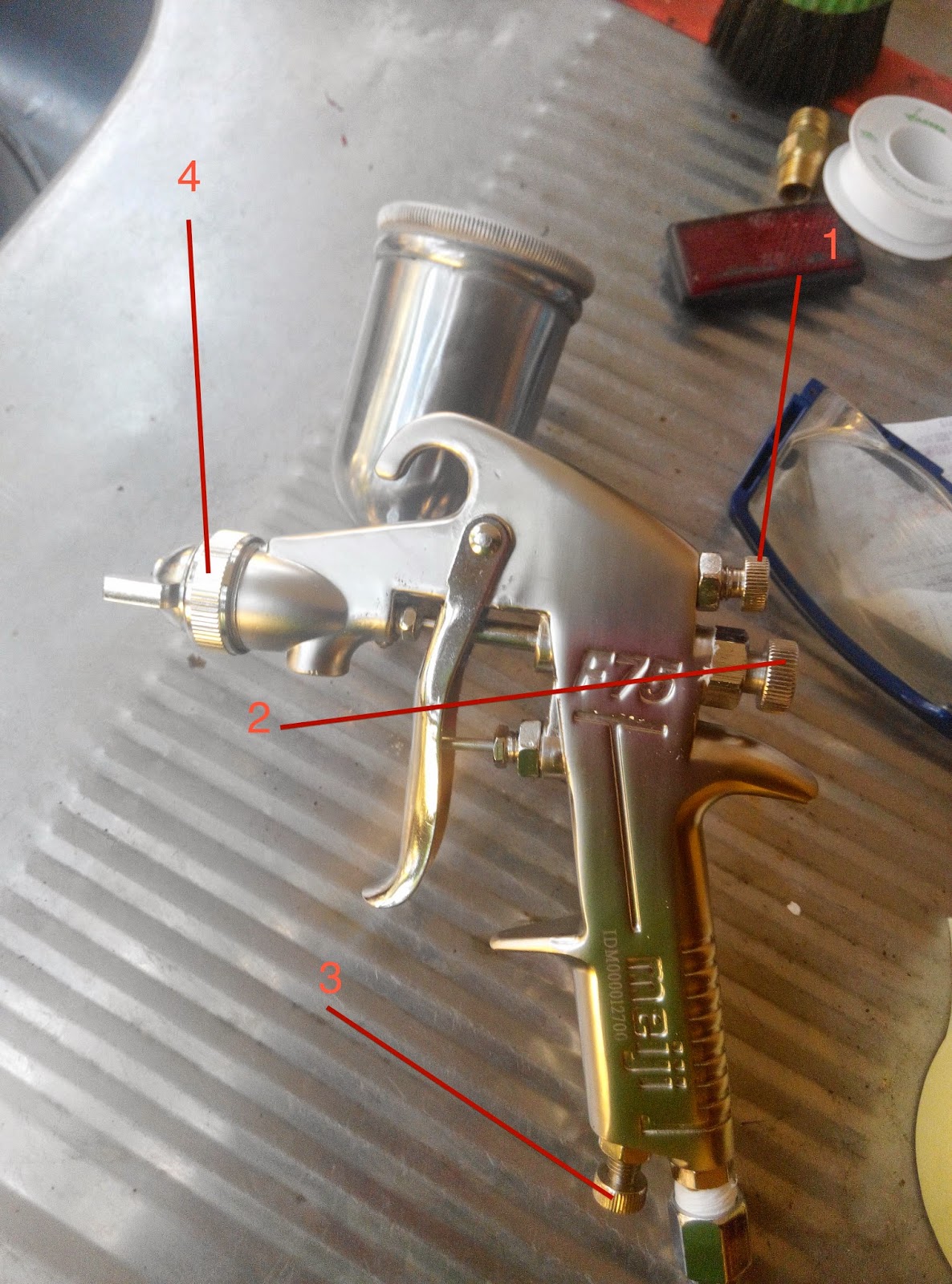Spray Gun Setup at Ida Barrera blog