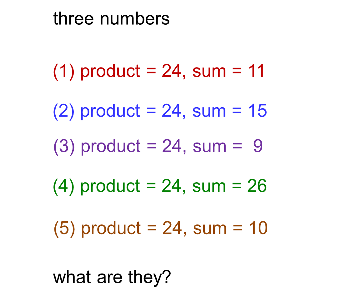 MEDIAN Don Steward Mathematics Teaching Sum And Product