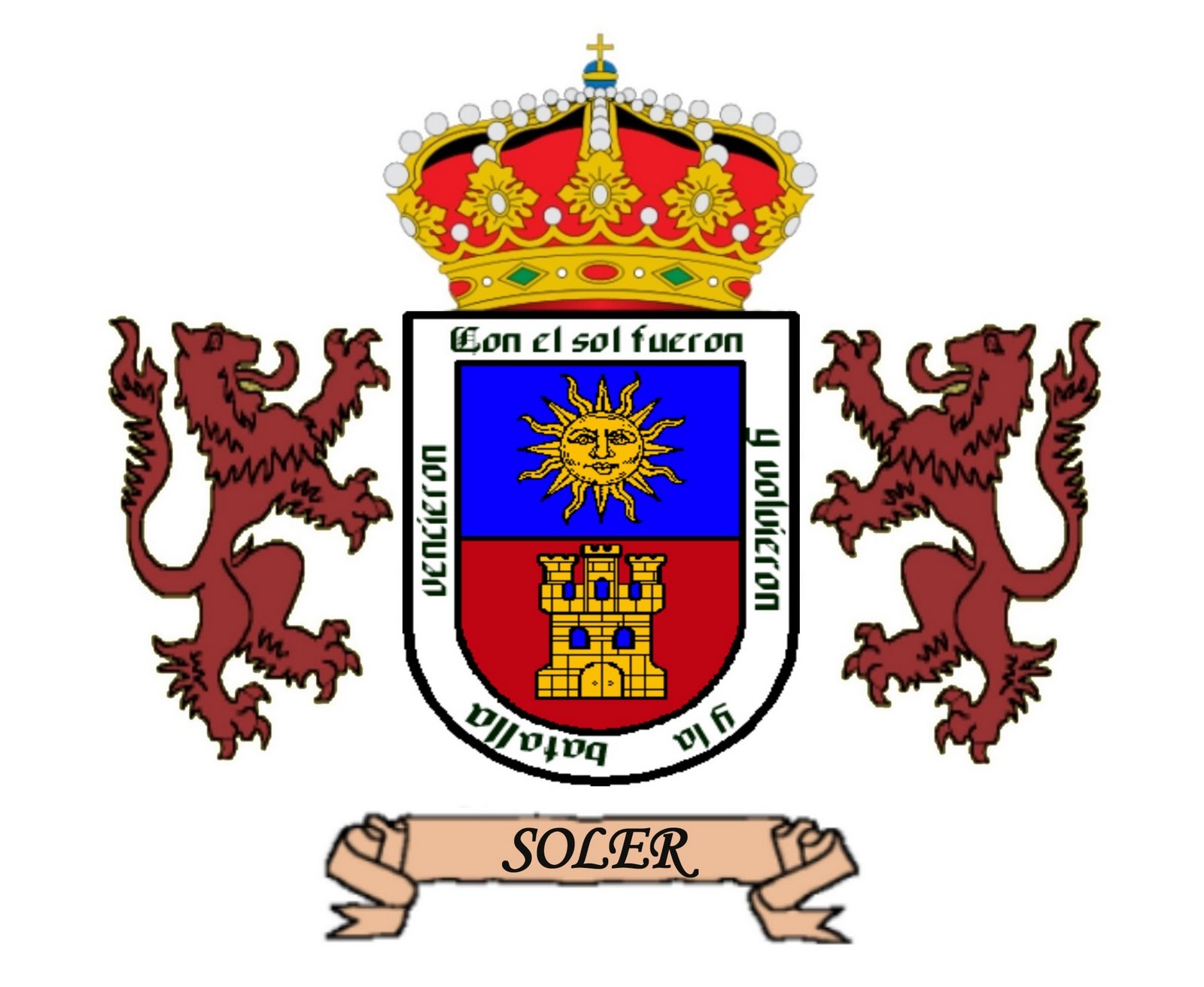 Apellidos y Escudos: Soler