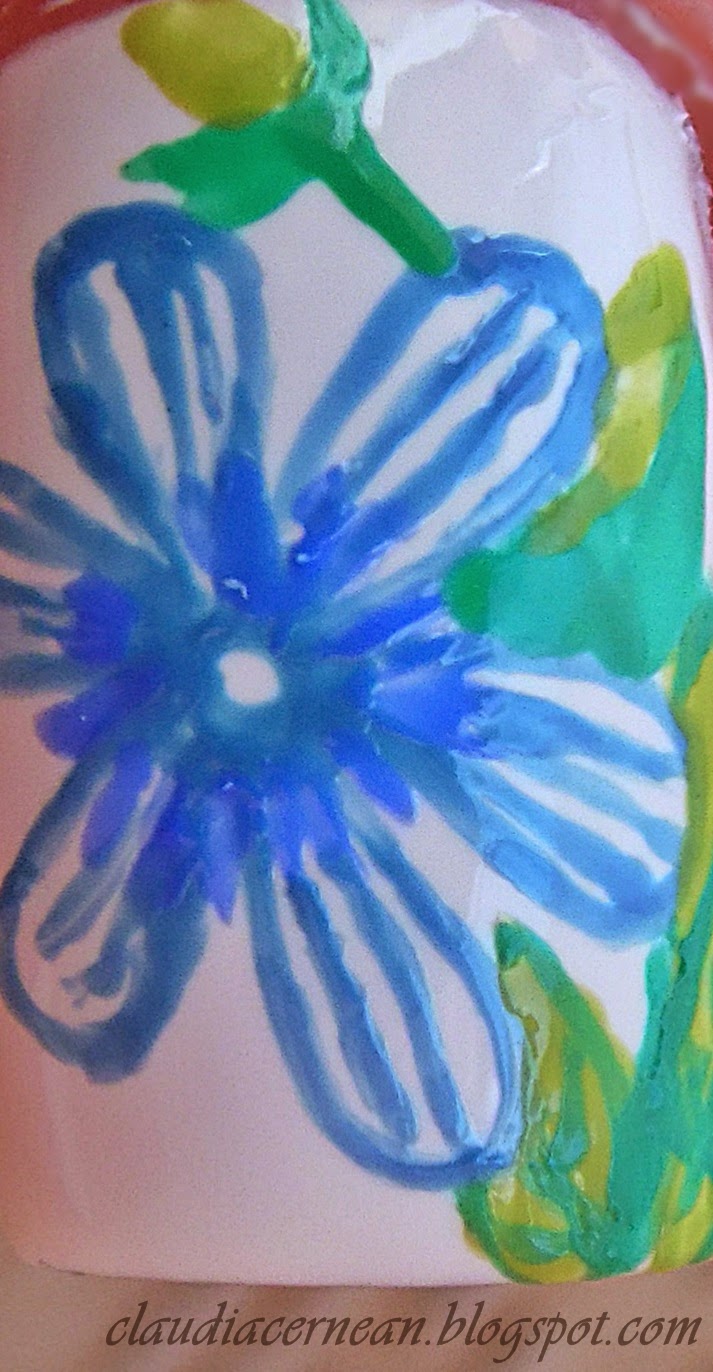 Nails Art Tutorials: Unghii de Primavara - Spring Nails