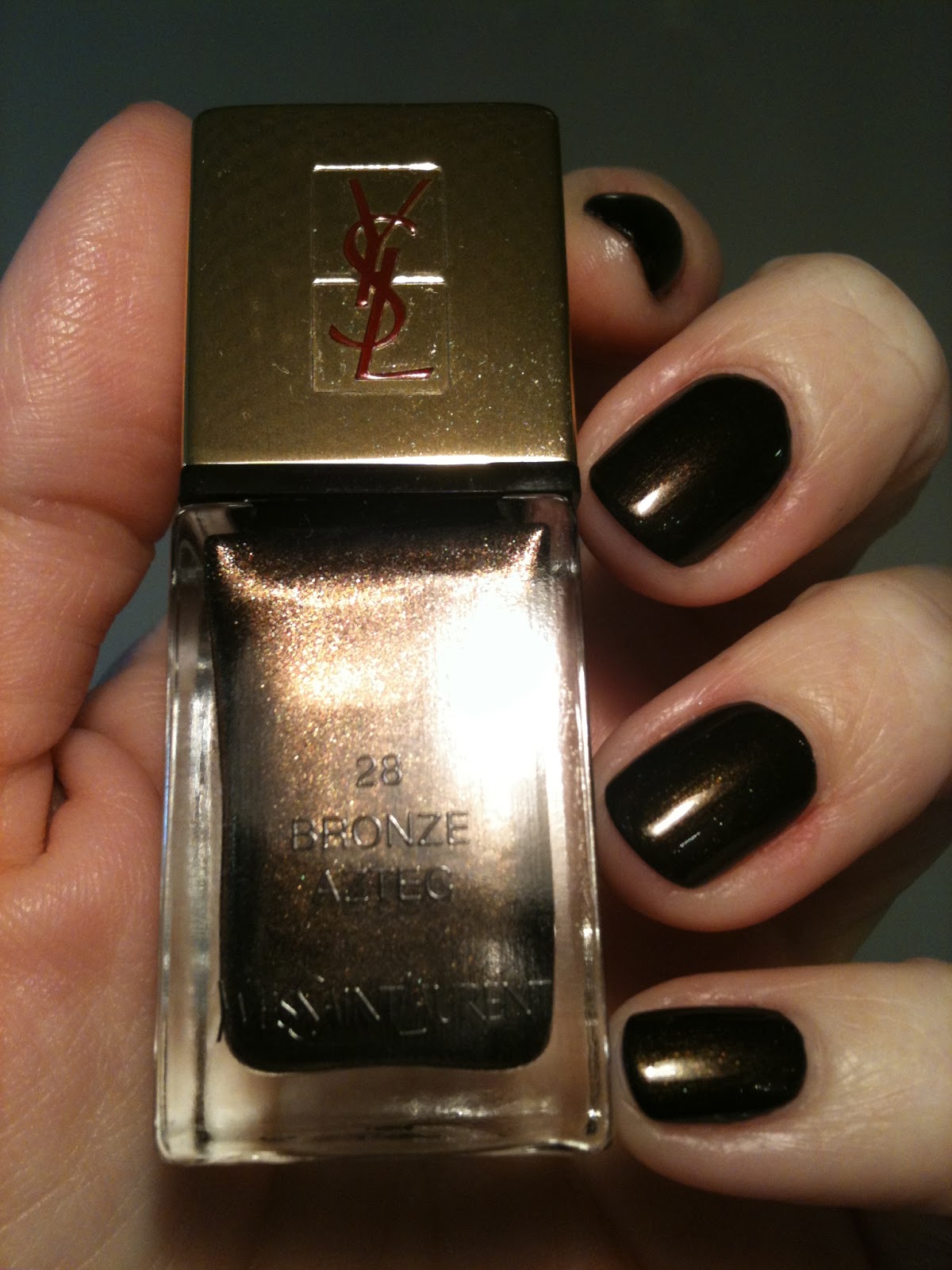 BRONZE AZTEC N°28 - YVES SAINT LAURENT - LA LAQUE COLLECTION