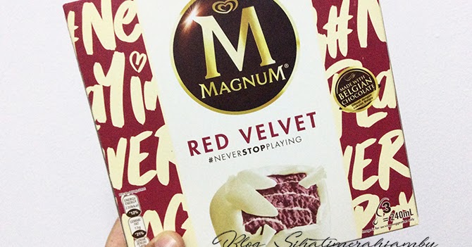 Aiskrim Magnum Red Velvet Terlajak Sedap! | Blog Sihatimerahjambu