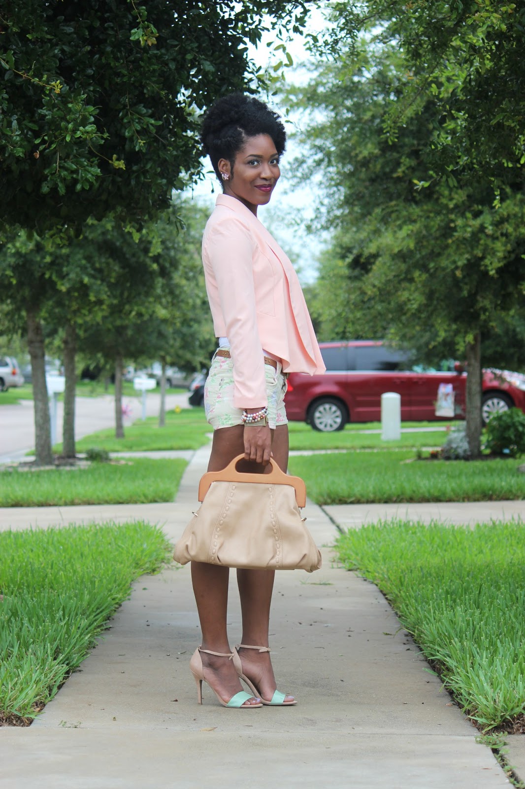 Classic Florals OOTD - FASHIONTOLIVE + FASHIONABLEFOODIVA