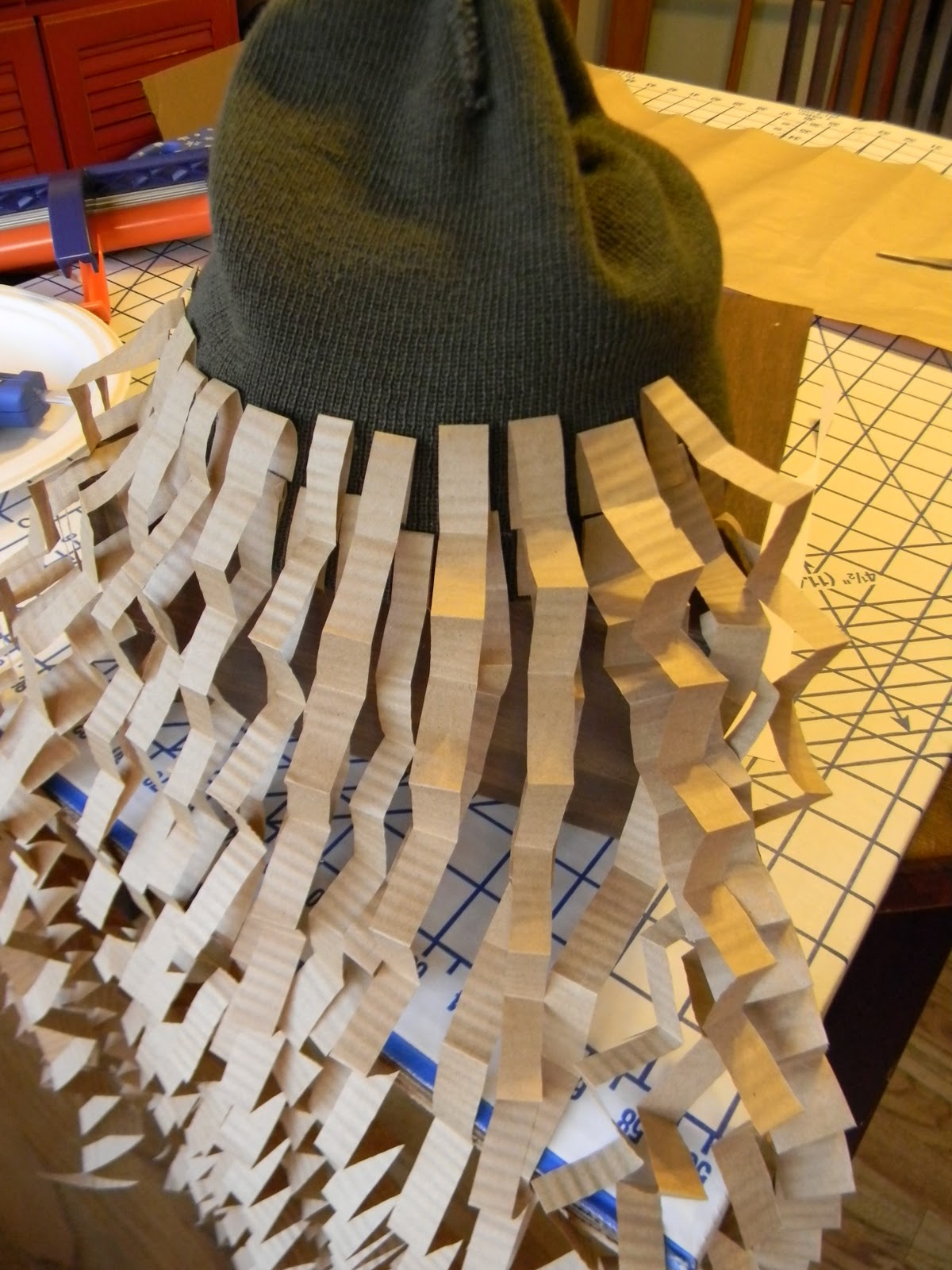 From Dahlias to Doxies: Harry Potter and a DIY Paper Wig