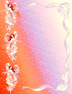 Christian Images In My Treasure Box: Angel Borders , Frames And Backgrounds