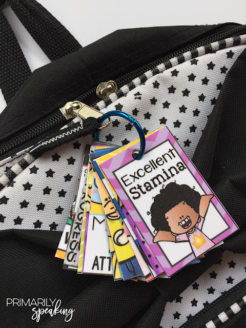 Reward Tags {Tips & Tricks} | Primarily Speaking