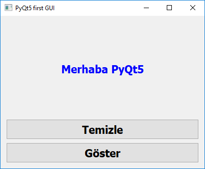 Yapay Zeka Labs: PyQt5 ile Grafiksel Kullanıcı Arayüzü (GUI) Geliştirme