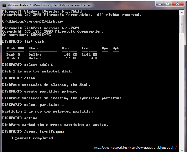 Bootable usb pendrive using cmd - Zscaler interview questions and answers