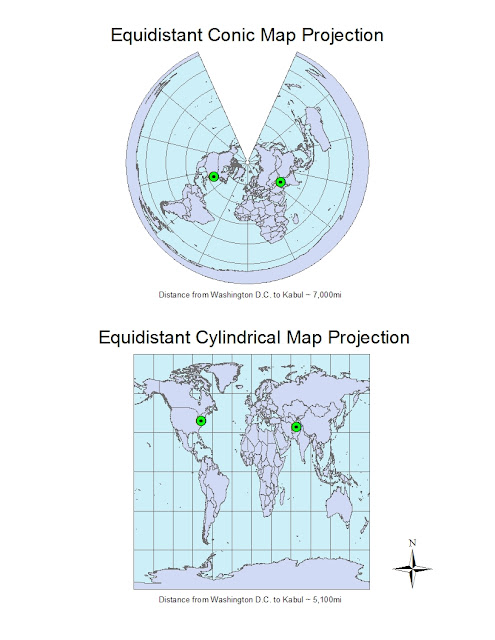 Geography 7 Lab: James Poss: Lab 5: Projections in ArcGIS